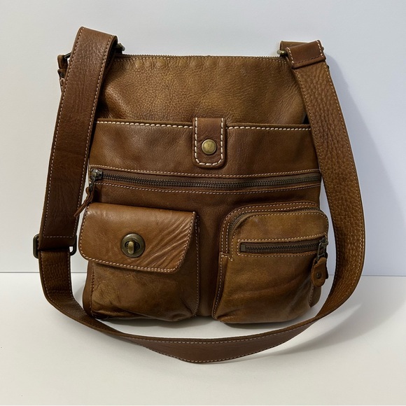 Roots | Bags | Roots Vintage Brown Leather Crossbody Bag | Poshmark